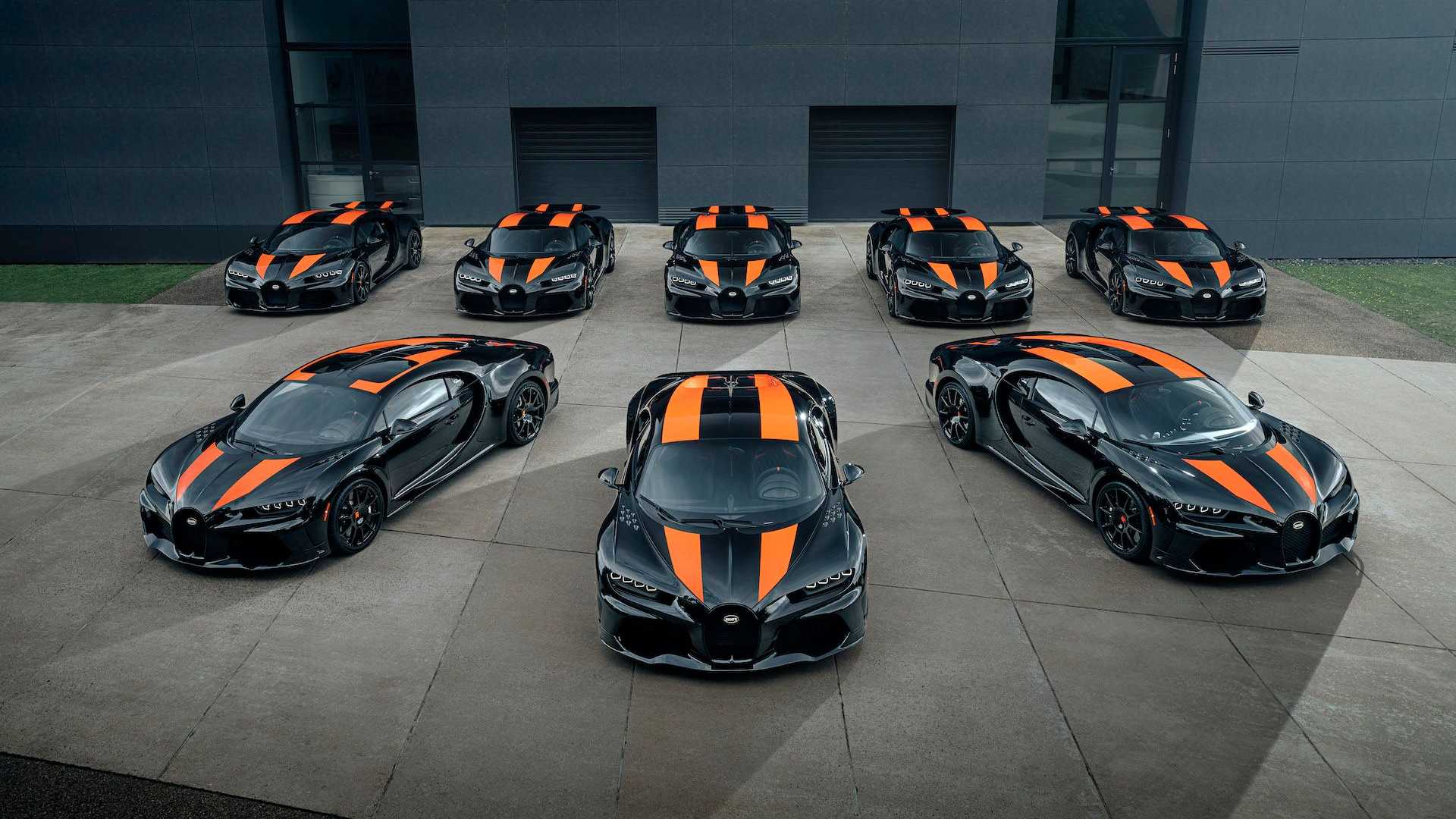 Bugatti har leveret den sidste Chiron Super Sport 300+