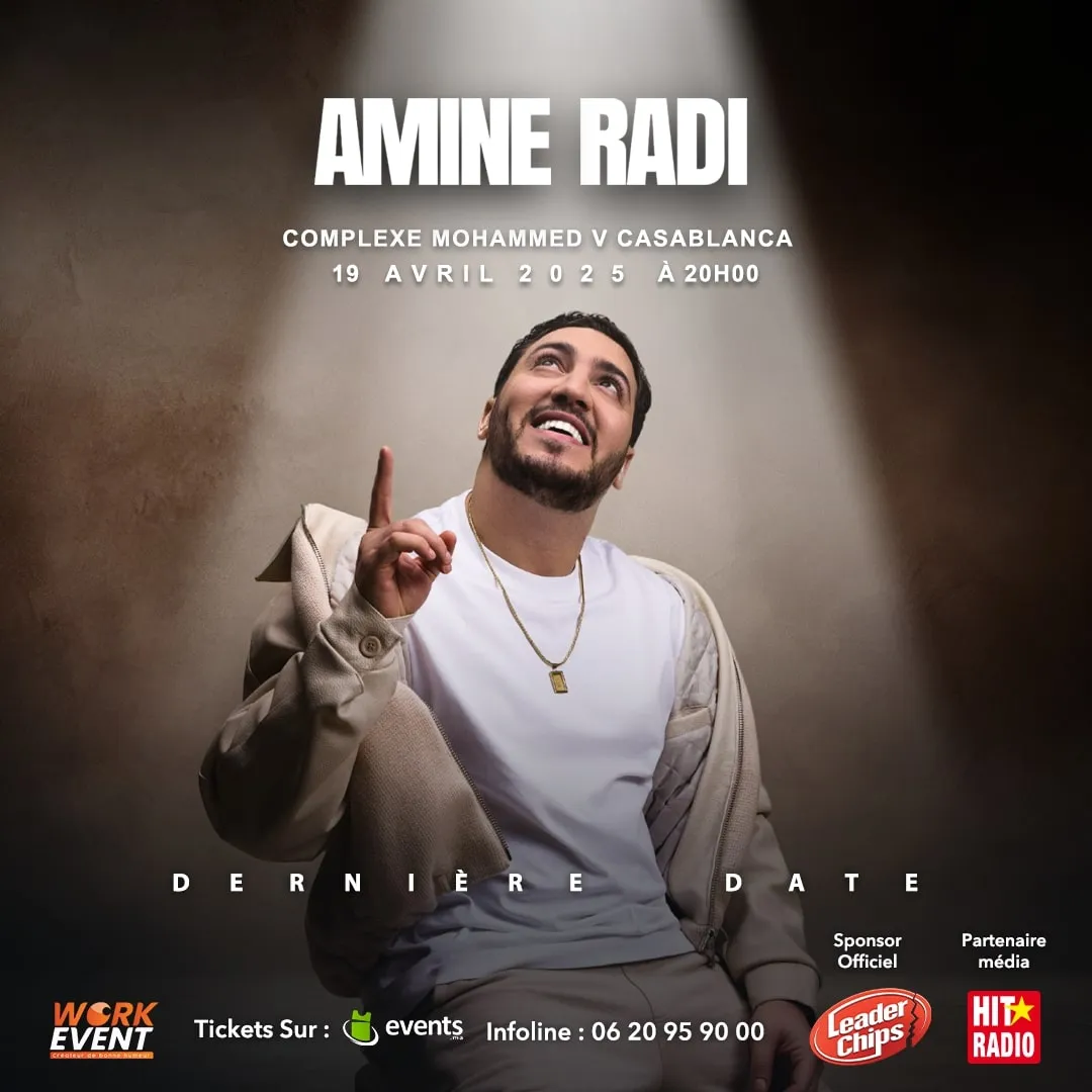 Amine Radi – l’Expert Humoriste - Casablanca - Billetterie Maroc et Afrique