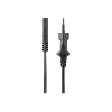 StarTech.com 3m (10ft) Laptop Power Cord, EU Plug to C7, 2.5A 250V ...