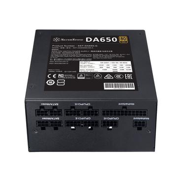 SilverStone Decathlon Series DA650 Gold strømforsyning - 650W 80 PLUS Gold