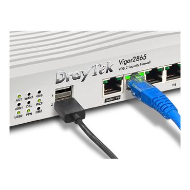 Draytek Vigor 2865ax - trådløs router - DSL-modem - Wi-Fi 6