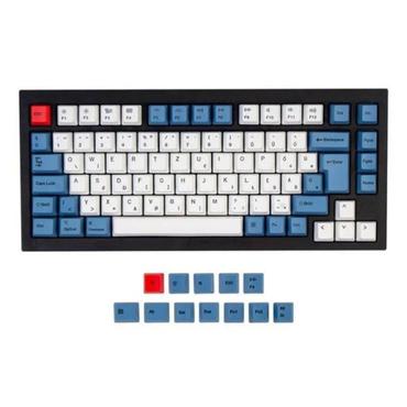 Keychron Q1 / Q2 / K2 PBT Keycap set - Blue Vibe - Nordic - Keycaps ...