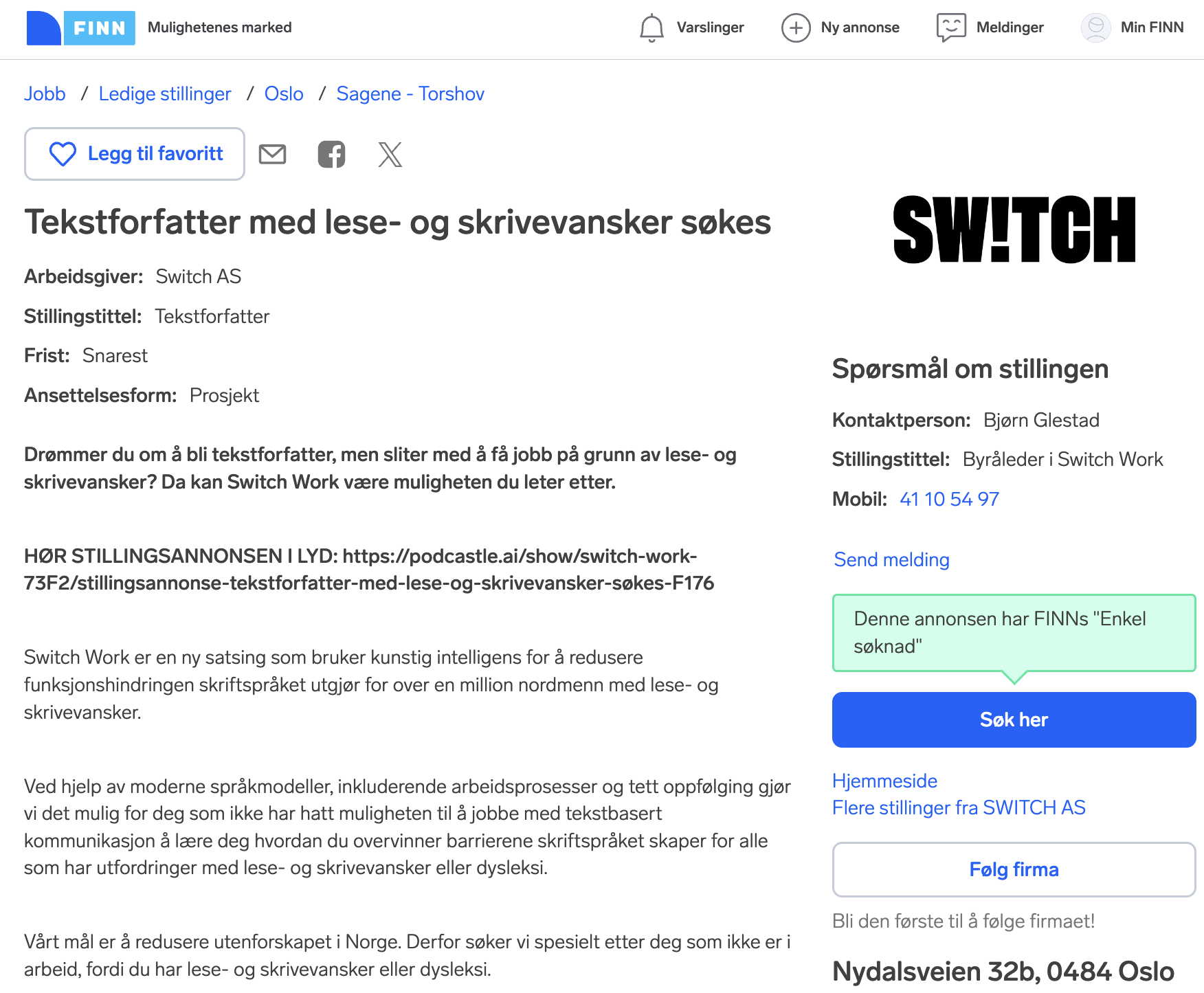 Satser på kunstig intelligens for å hjelpe folk med… — Kreativt Forum