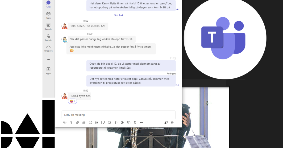 NMH | Chat via Teams for enkle beskjeder