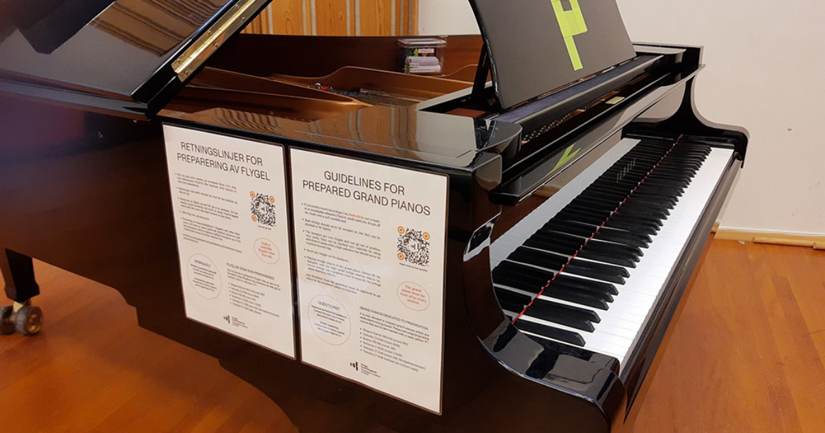 NMH | Retningslinjer for preparering av flygel